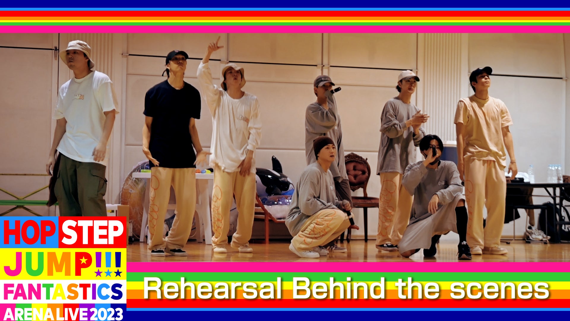 FANTASTICS ARENA LIVE 2023 "HOP STEP JUMP"REHEARSAL REPORT 2023/6/10（土) | CL - LDH所属アーティストの動画・MV ...