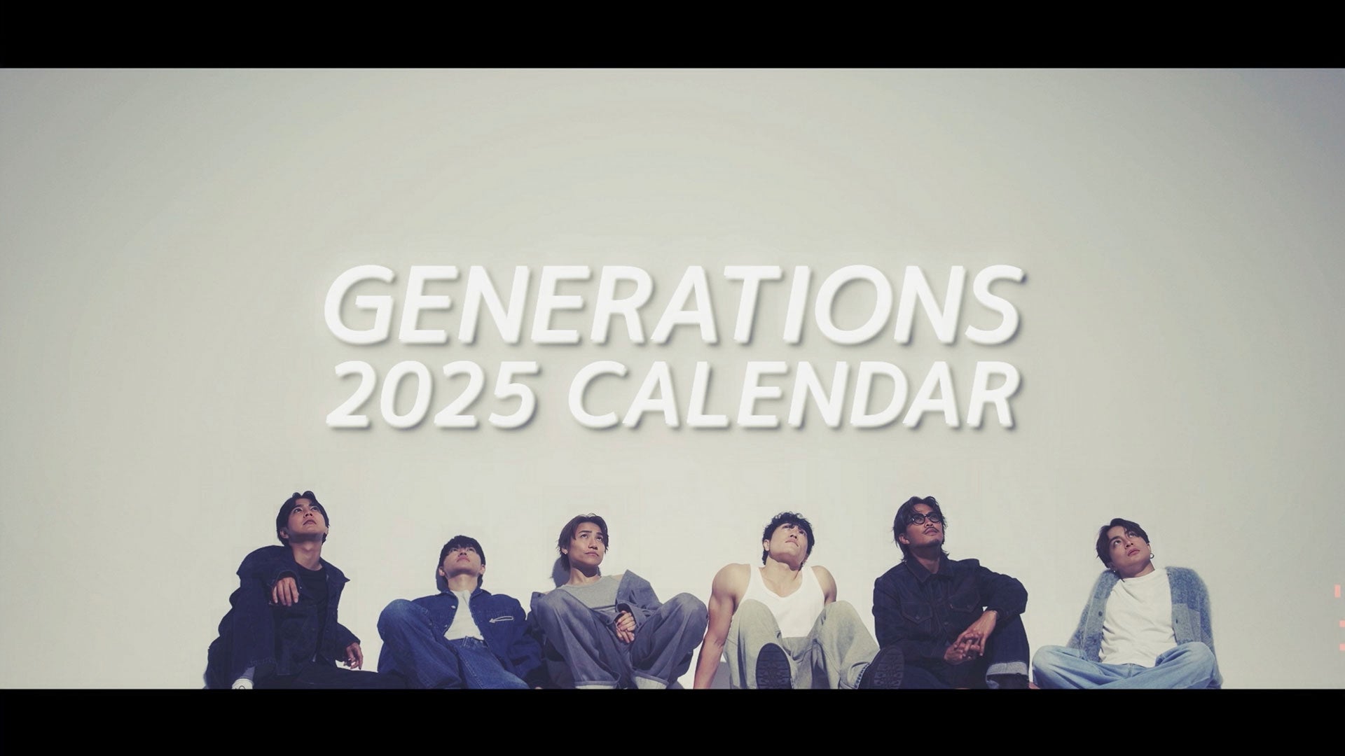 GENERATIONS 2025 Calendar Promotion Movie 2024/11/21(木) | CL - LDH所属アーティストの動画・MV視聴サービス