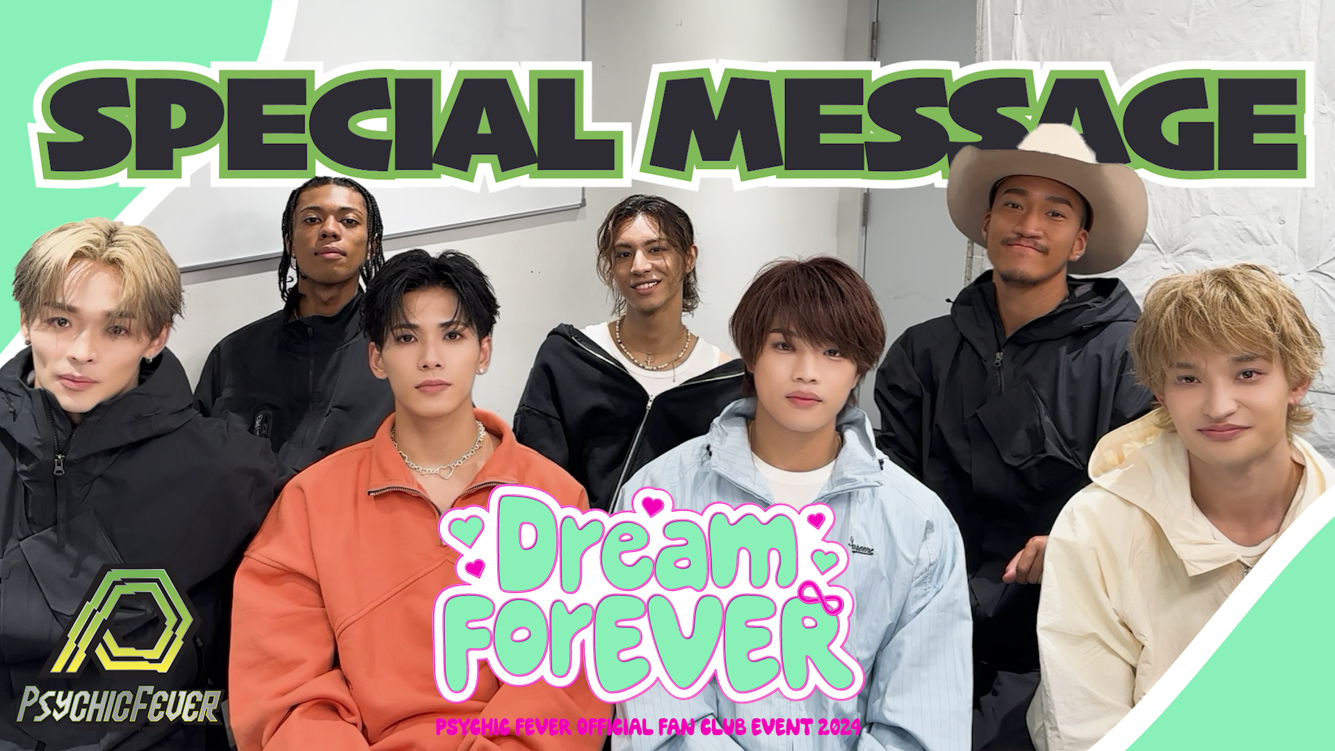 PSYCHIC FEVER スペシャルコメントメッセージが到着！ 2024/11/5 (火) | CL - LDH所属アーティストの動画・MV ...